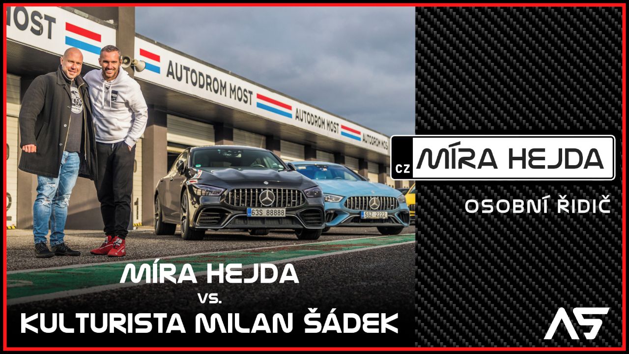 Míra Hejda vs. kulturista Milan Šádek na okruhu v Mostě | Stream